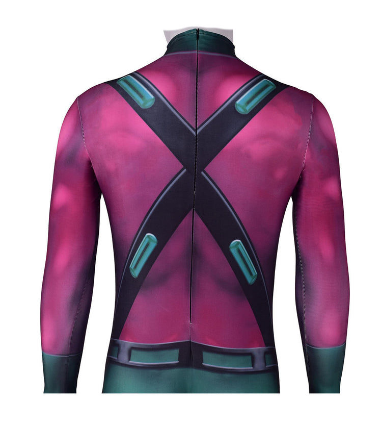 Lex Luthor DC Villain Cosplay Costume Lycra Bodysuit for Man – cosplayfeel