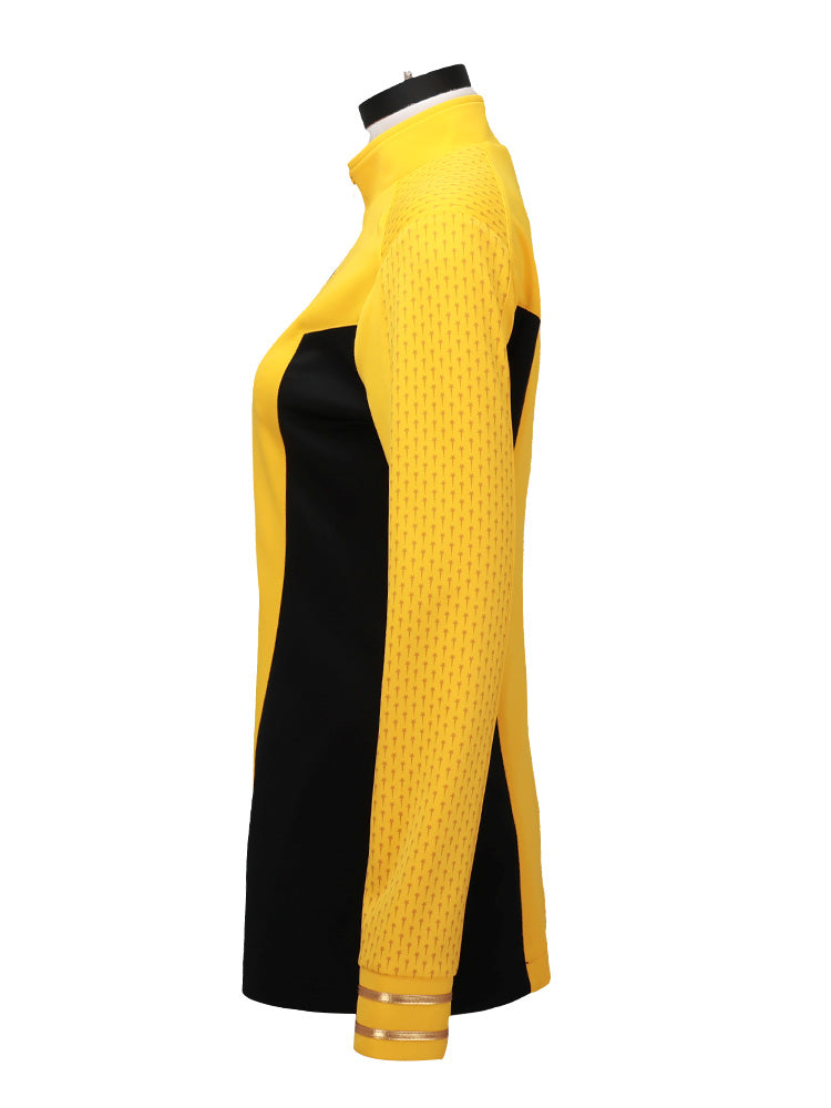 Strange New Worlds Cosplay Number One Gold Yelow Dress Starfleet ...