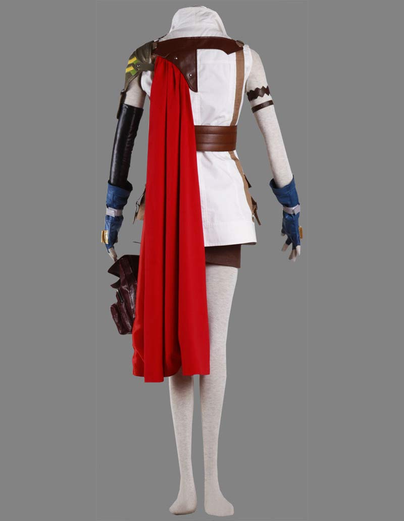 Final Fantasy XIII Lightning Female Uniform Combat Suit Cosplay Costume ...
