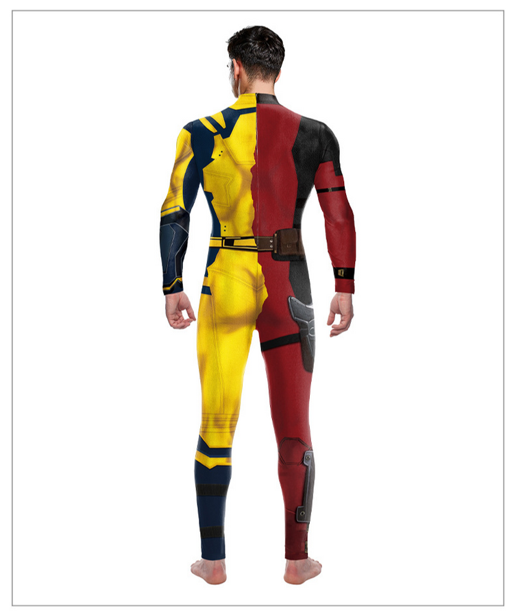 Deadpool & Wolverine Combo Costume Wolverinepool Cosplay Superhero ...