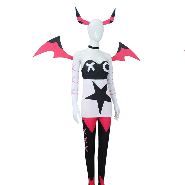 Verosika Mayday Helluva Boss Halloween Costume Cosplay Dress Full Set ...