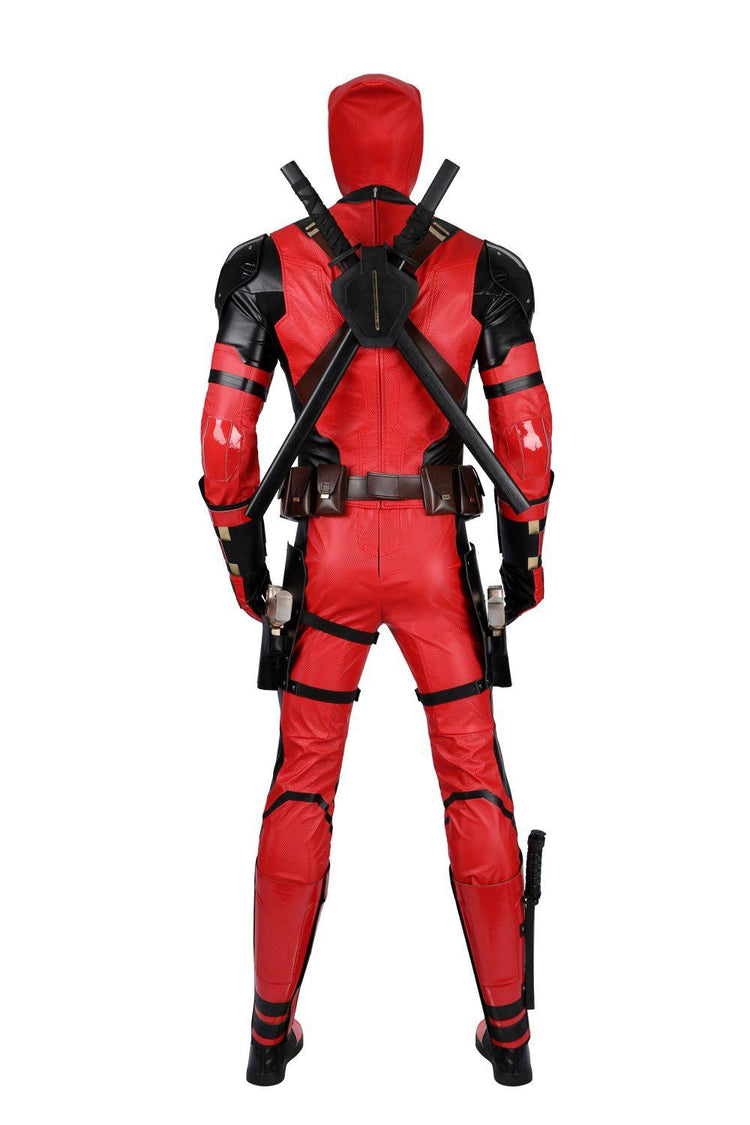 Deadpool 3 Parallel Universe Samurai Vibrant Red Wade Wilson Outfit C ...