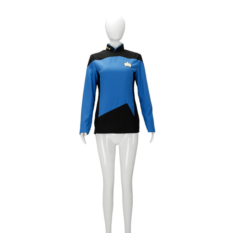 ST The Next Generation TNG Cosplay Uniform Costume Halloween Suit ...